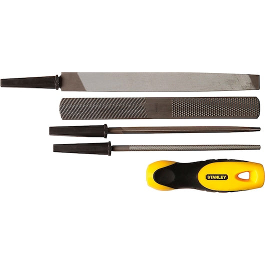 Precision File Sets for Metal, Wood, and Plastic