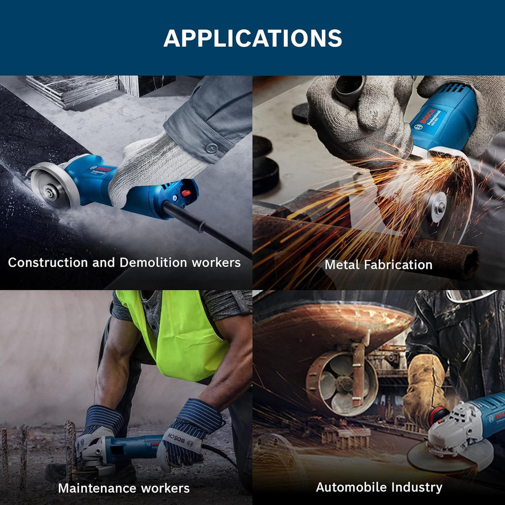 Angle Grinders - Corded, Cordless and Pneumatic 4"-9" Models